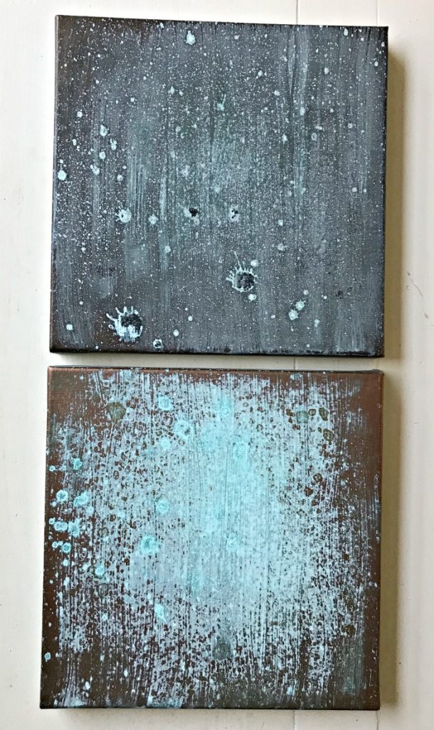 20 DIY Patina Paint Faux Metal Painting Techniques (Bronze, Copper, and ...