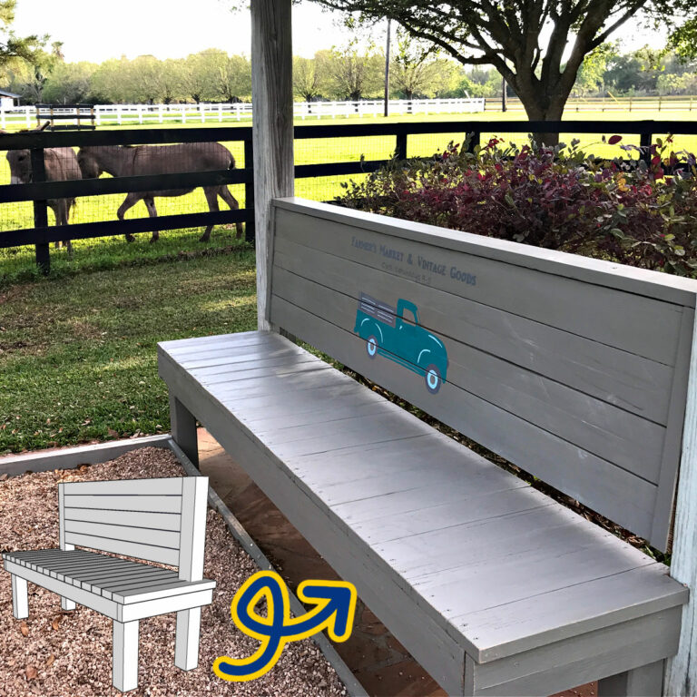 Build This Easy DIY 2x4 Bench (Rustic Outdoor Bench Plans) - Abbotts At ...