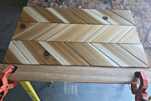 Easy DIY Chevron Wood Wall Art Tutorial: Steps and Video - Abbotts At Home
