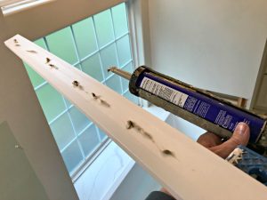 DIY Plywood Plank Ceiling - Faux Shiplap Install - Abbotts At Home