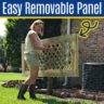 How To Make A Removable AC Screen or Removable Fence Panel - Abbotts At ...