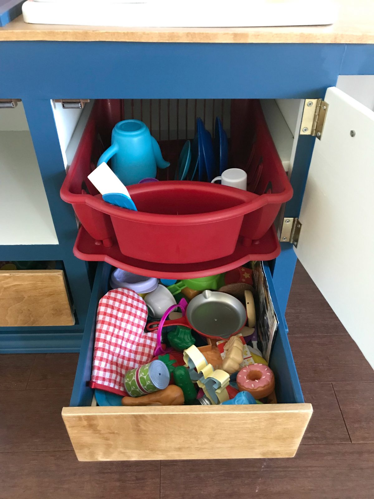 DIY Play Kitchen for Kids: Steps, Printable Build Plan And Video ...