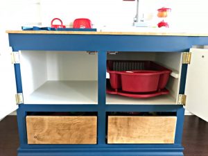 DIY Play Kitchen for Kids: Steps, Printable Build Plan And Video ...