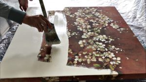 Paint Over An Old Canvas With A DIY Acrylic Pour Art: Easy Steps ...