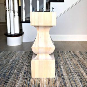 Build A Simple DIY Pedestal Table Base: Easy Steps With Video - Abbotts ...