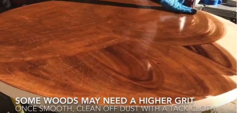 How To Stain A Table Top: Easy Dark Stain Finish - Abbotts At Home