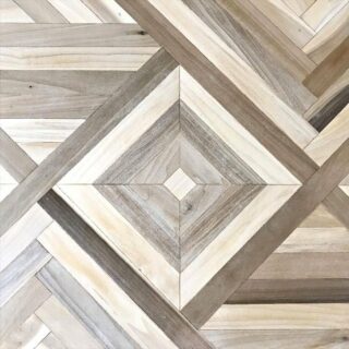 Beautiful DIY Geometric Wood Table Top Design: Steps and Video ...