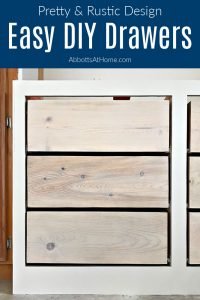 Easy DIY Drawer Boxes: Simple Wood Drawers with Video - Abbotts At Home
