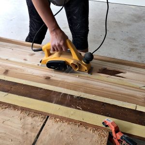 Easy DIY Scrap Wood Table Top: Steps & Video - Abbotts At Home