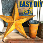Super Easy DIY Rust Paint Effect: Steps and Video - Abbotts At Home