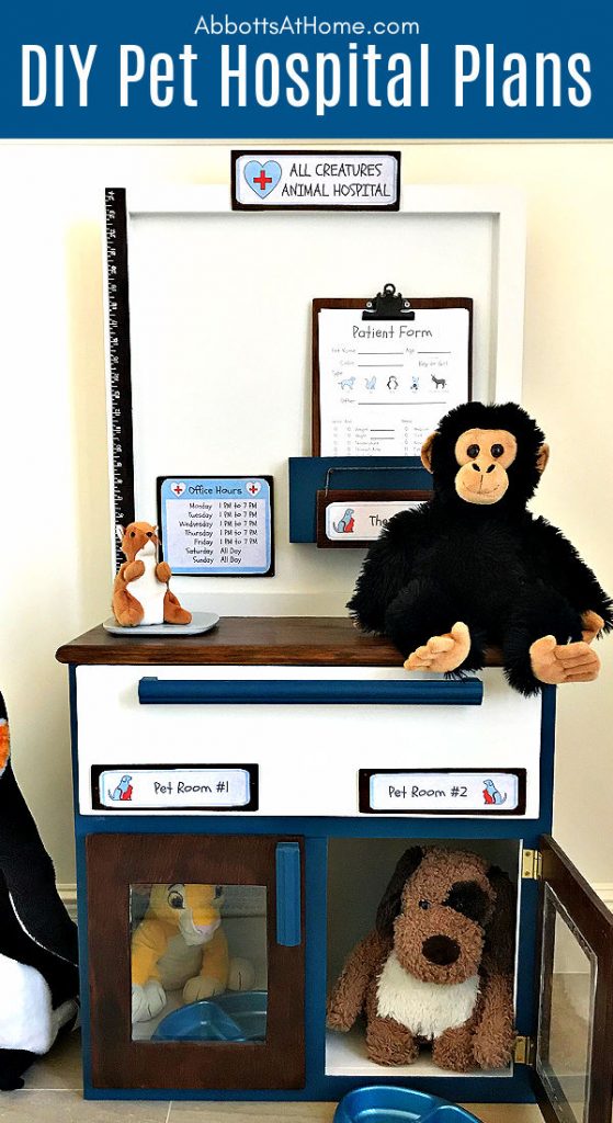 DIY Kids Vet Clinic: Fun Pretend Playset with Steps & Video - Abbotts ...