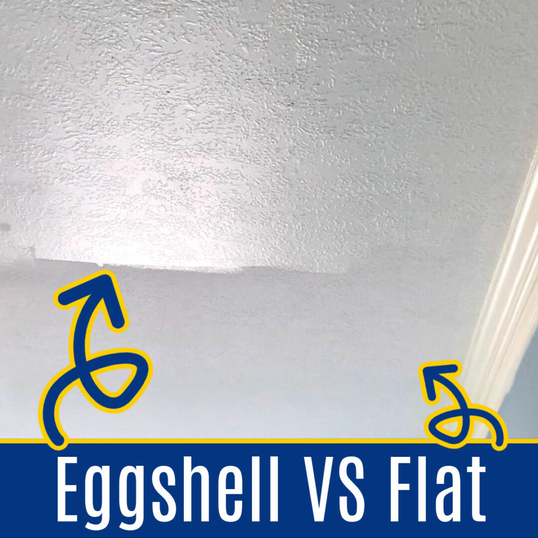 What Is The Best Ceiling Paint Finish, Flat Or Eggshell? (With Photos ...