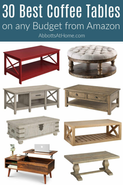 30 Best Amazon Coffee Tables for any Living Room - Abbotts At Home