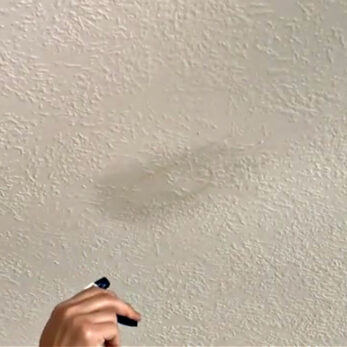Super Easy Way To Remove Water Stains From Ceilings Without Paint (1 ...