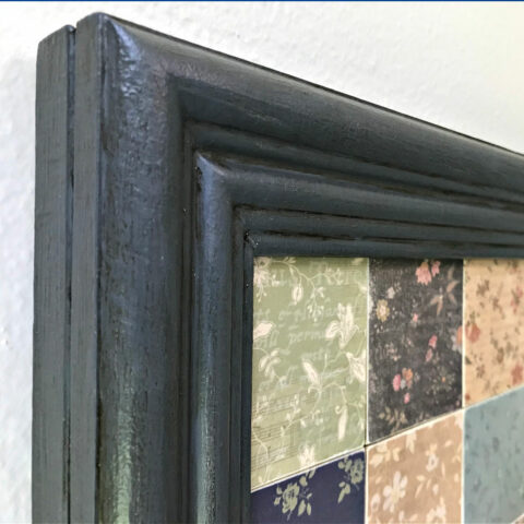 Make This Easy DIY Wood Picture Frame With Trim Molding - Abbotts At Home