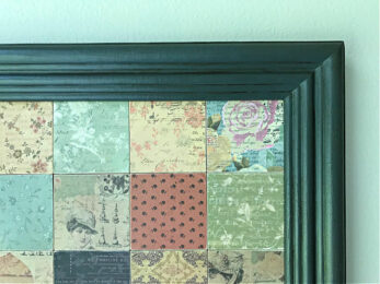 Make This Easy DIY Wood Picture Frame With Trim Molding - Abbotts At Home