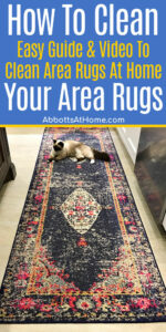 How to Clean Area Rugs At Home (Easy Guide, FAQs, And Video) - Abbotts ...