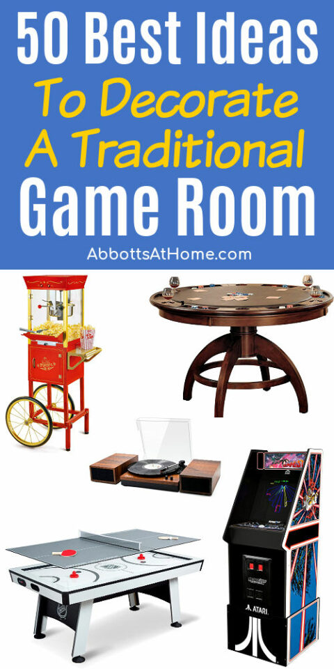 50 Best Family Game Room Decorating Ideas: Fun For Adults & Kids ...