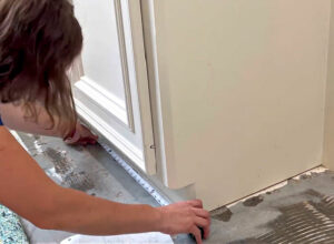 How To Cover Toe Kick With Baseboard - Easy DIY & Video - Abbotts At Home