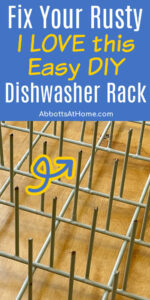 Fix Your Rusty Dishwasher Rack: Super Easy DIY Steps & Video - Abbotts ...