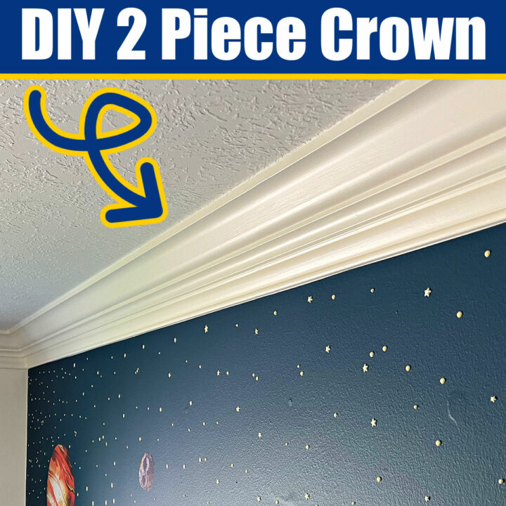 How To Install Beautiful Two Piece Crown Molding: DIY Steps and Video ...