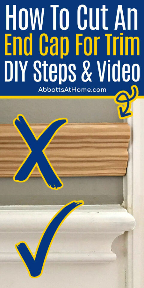 How to Cut An End Cap for Molding, like Chair Rail: Easy Steps & Video ...