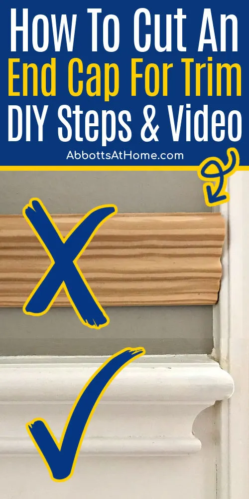 How to Cut An End Cap for Molding, like Chair Rail: Easy Steps & Video ...