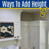 10 BEST Ways To Add Height To Kitchen Cabinets (So Many Beautiful ...