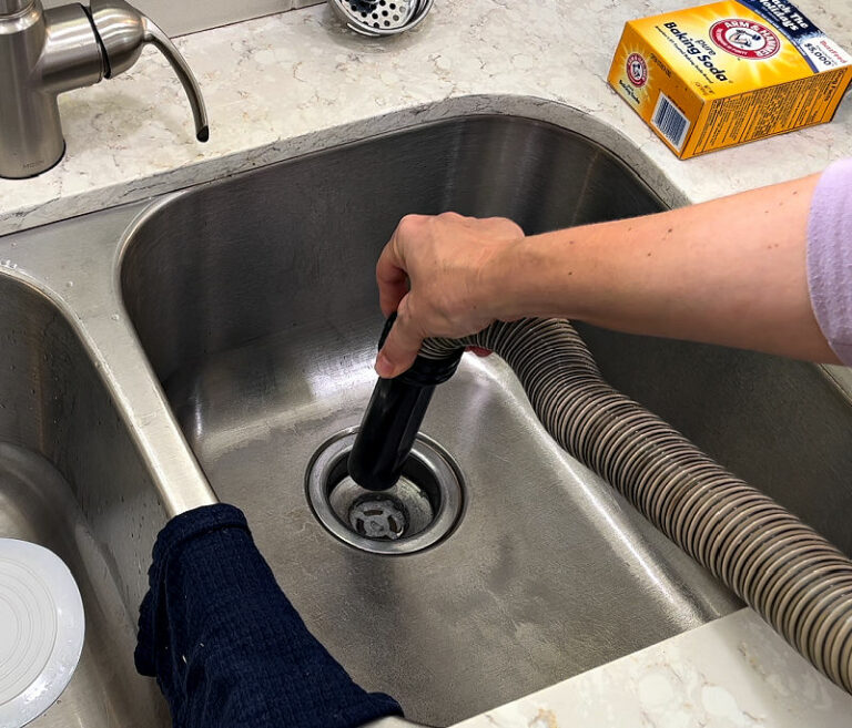 How To Clean A Clogged Sink Drain (Kitchen & Bath): 10 GOOD & BAD Ways - Abbotts At Home