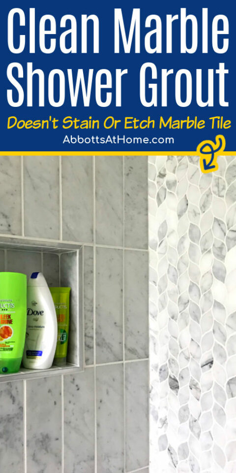 How To Clean Marble Shower Grout (Quick And Easy Steps And Video ...